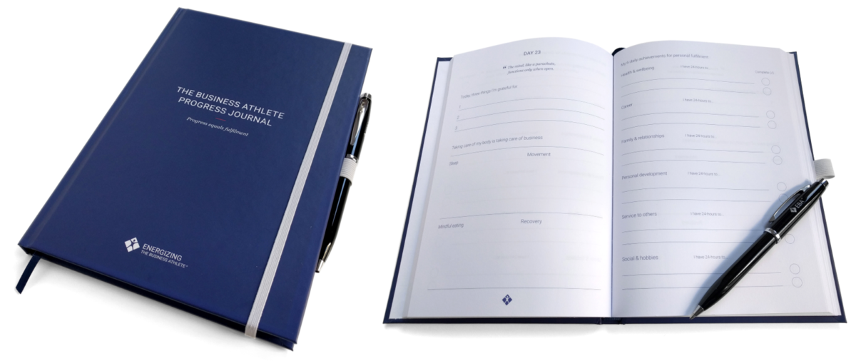 The Business Athlete Progress Journal • Energizing The Business Athlete